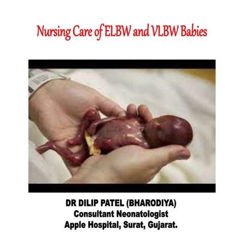 Nursing care of ELBW and LBW babies | PPTX