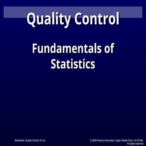 Lec 2.ppt QUALITY CONTROL MECHANICAL ENGINEERING | PPT