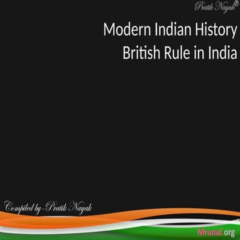 Lecture on modern India and British rule.pptx