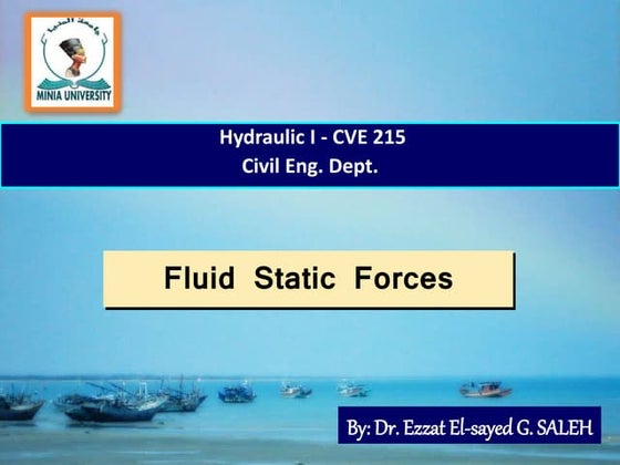 Lecture 4 - Fluid 1 - Hydrostatic Forces on Submerged Plane Surfaces.pdf