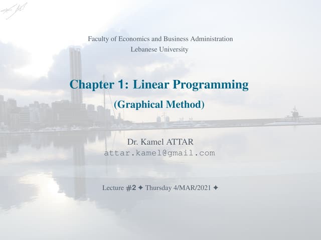 Linear Programming Graphical Method Pdf 5952