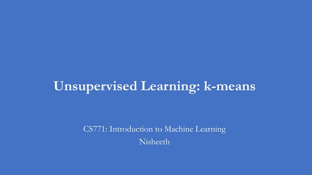 unsupervised learning k-means model.pptx unsupervised learning k-means model.pptx