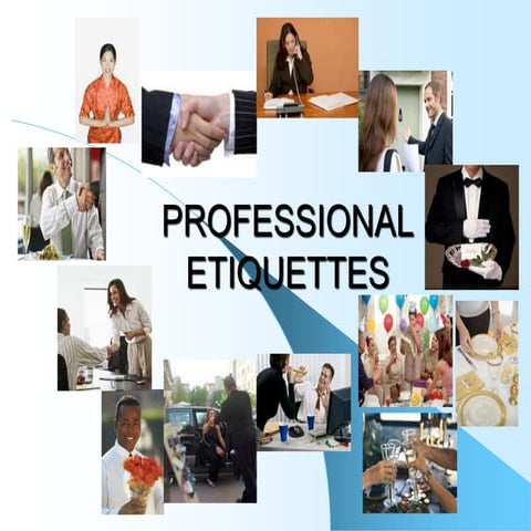 Professional etiquette | PPT