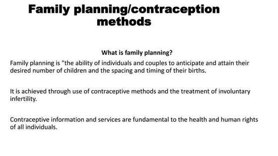 Chapter 4. Reproductive health | PPT