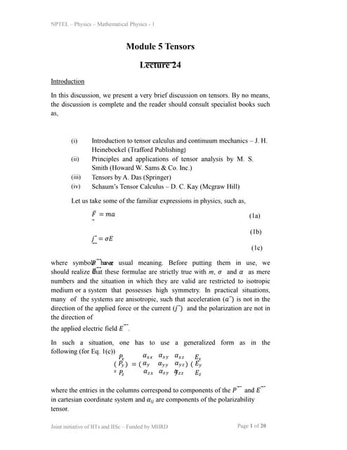 Eigenvalues and Eigenvector | PPTX | Physics | Science