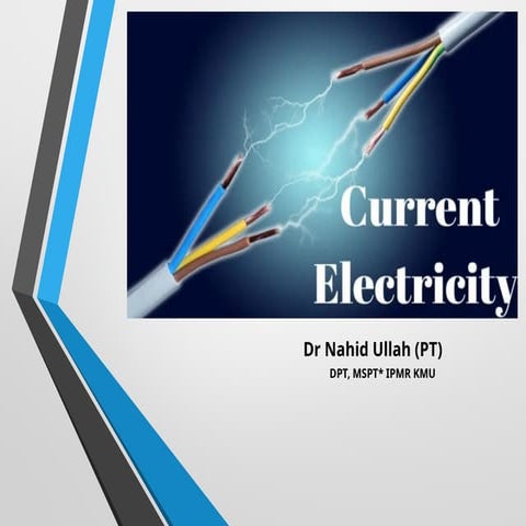 LECTURE of Current Electricity and .pptx