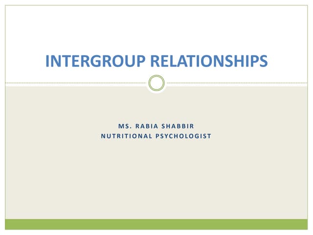 Social Identity Theory | PPT