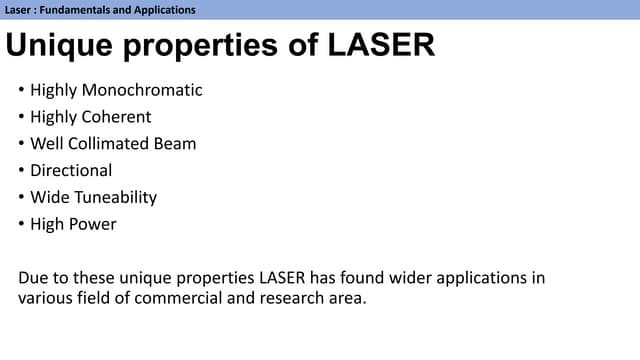 Laser notes pdf | PDF