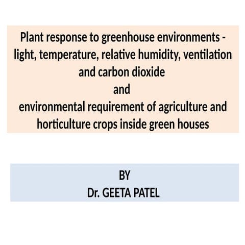 LEC 2 Plant response to green house.pptx