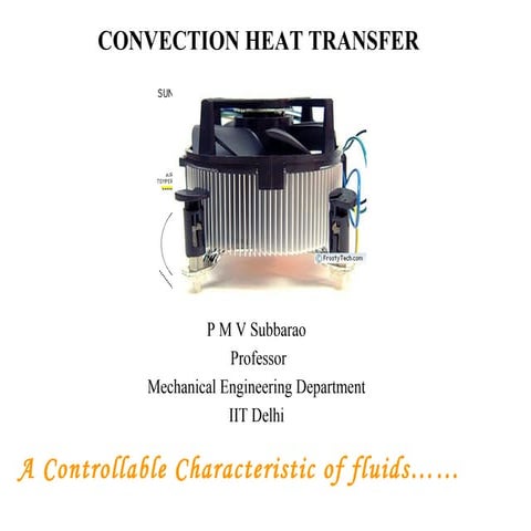 Fe 509 heat and mass transfer Lecture no 3 | PPT