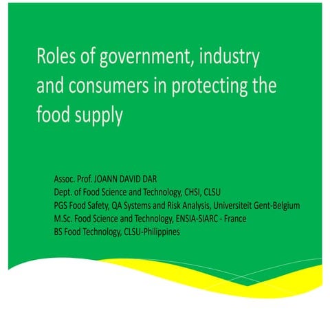 Lec 3Agencies in implementing Food Laws.pptx