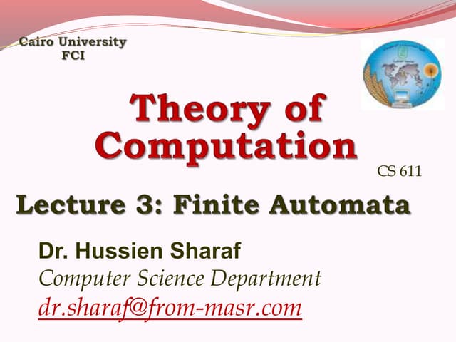 Problem Set1 Theory Of Computation Akash Anand Mth 401a Iit Kanpur Pdf