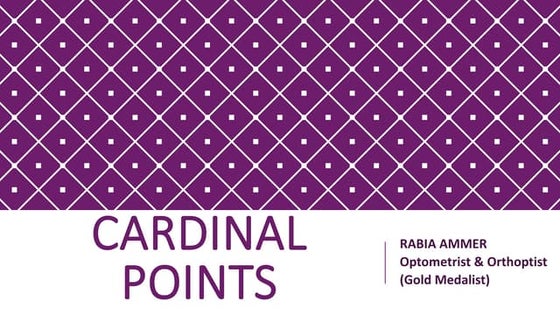 Cardinal points | PPTX