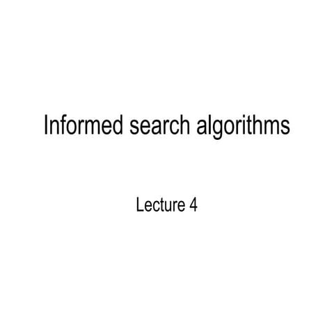 heuristic search | PPT