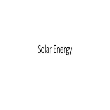 Lec 4 - Solar Energy explained step by step.pptx