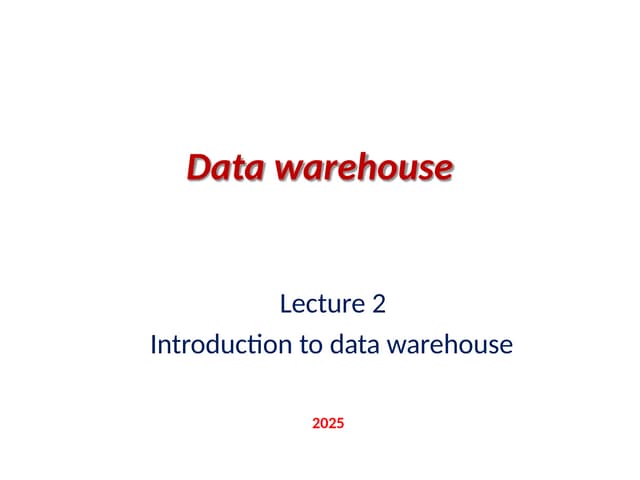 Data warehouse physical design | PPTX