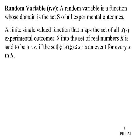 Probability And Random Variable Lecture(5) | PPT