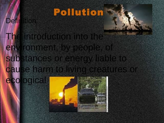 Air pollution ppt | PPT