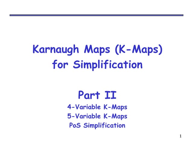 Lec 5 combinational logic k-maps2 | PPT Lec 5 combinational logic k-maps2 | PPT