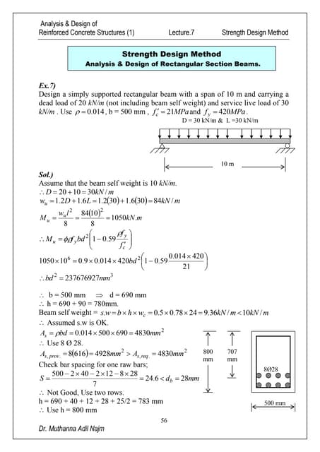 Lec.2 statically determinate structures & statically indeterminate structures. | PDF