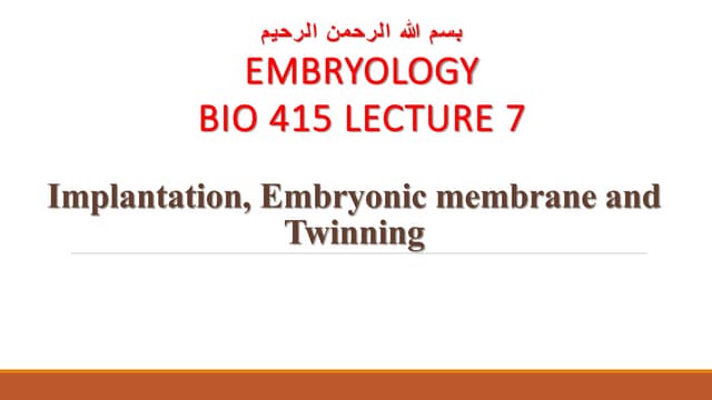 Placenta structure and Classification | PPT