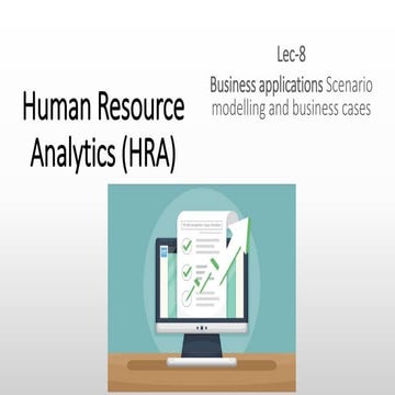 Human Resource Analytics Lec 8 | PPTX