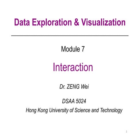 lec 7 Charts DSA Course material for data science | PDF