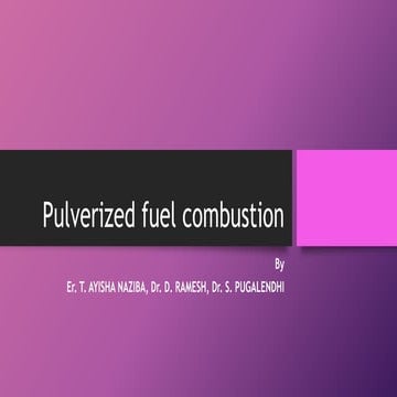 CFBC Boiler vs Pulverized Fired Boiler | PDF
