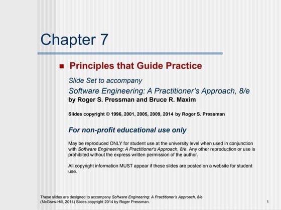 Software Engineering Practice | PPT