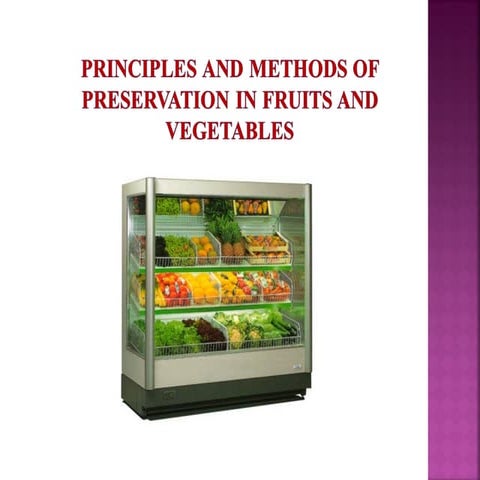 Food preservation | PPTX
