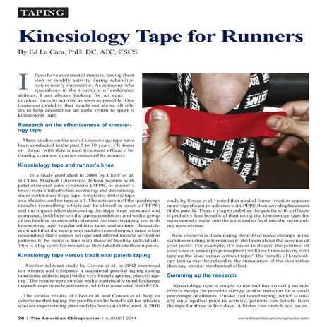 Mcconnell taping technique | PDF