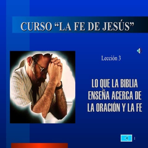 La Fe de Jesús Lección03 | PPS