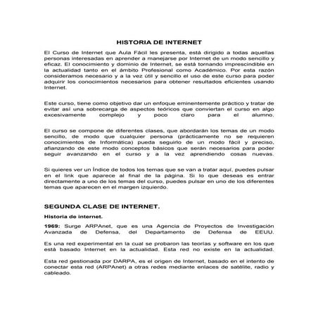 Lección 2 (Curso de Internet) | PDF