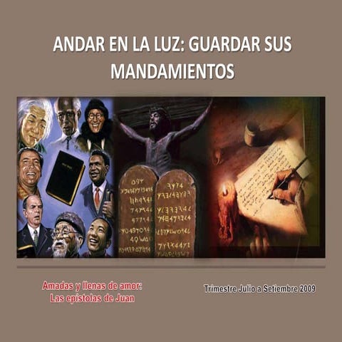Andar en la Luz: Guardar sus mandamientos | PPT