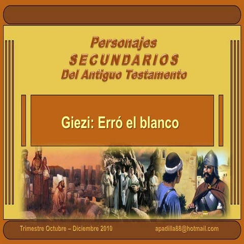 Leccion 12 giezi | PPTX