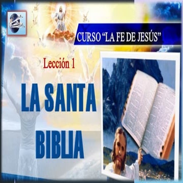 LECCION 2 DE LA FE DE JESUS POWER POINTS | PPTX