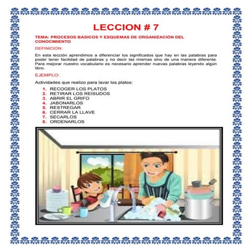 Leccion #7 | DOCX