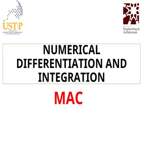 LECF03-Numerical-Differentiation-and-Integration.ppt