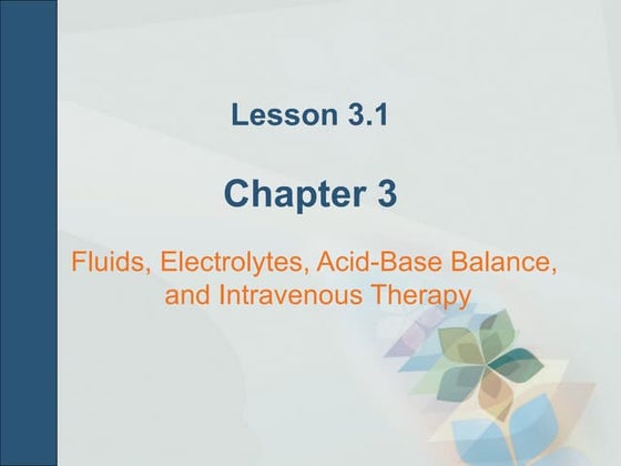 Dehydration | PPT | Diseases and Conditions | Medical Health