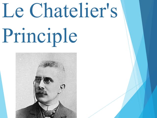 Equilibrium and le Chatelier’s Principle.pptx