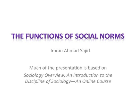 Social norms | PPT