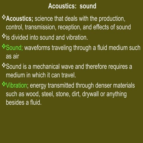 Waves and Sound | PPT