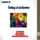 Tinting of cut flowers. | PDF