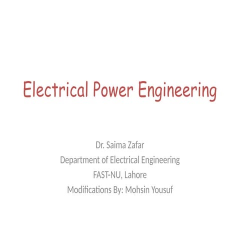 Lecture on Power Systems in engineering.pptx