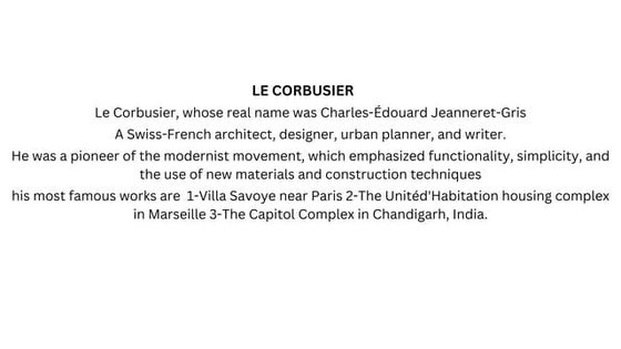 Unite'd habitation, Le corbusier. | PDF