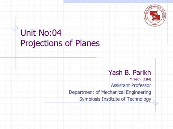 Computer Aided Engineering Drawing 20ME12P Unit – 02 Part 03 ...