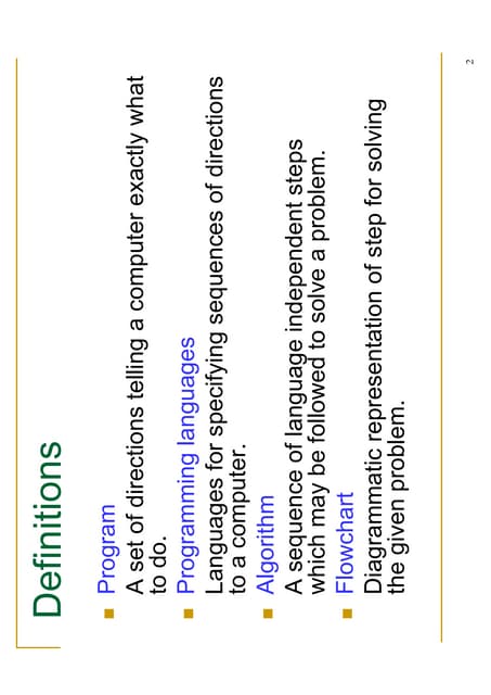 Profaamiraje presentations