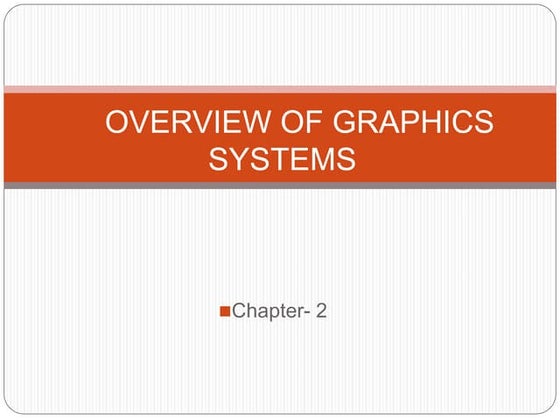 Random Scan Displays And Raster Scan Displays Pptx Graphics Software Computer Software And