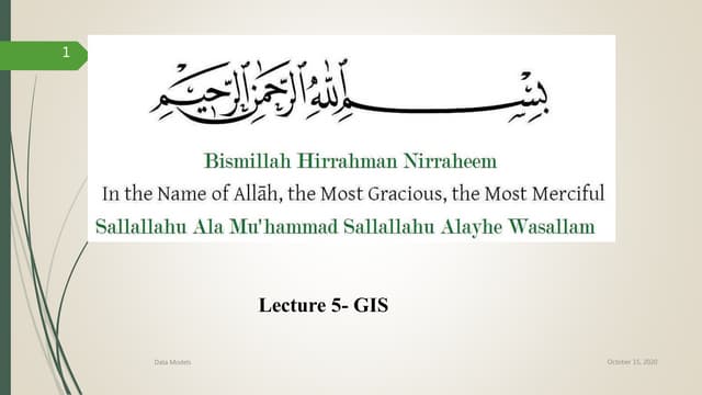 ppt spatial data | PPTX