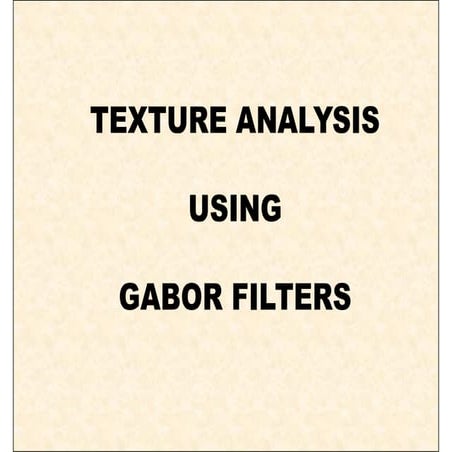 filter based texture analysis method texture Analysis gabor filter.pdf